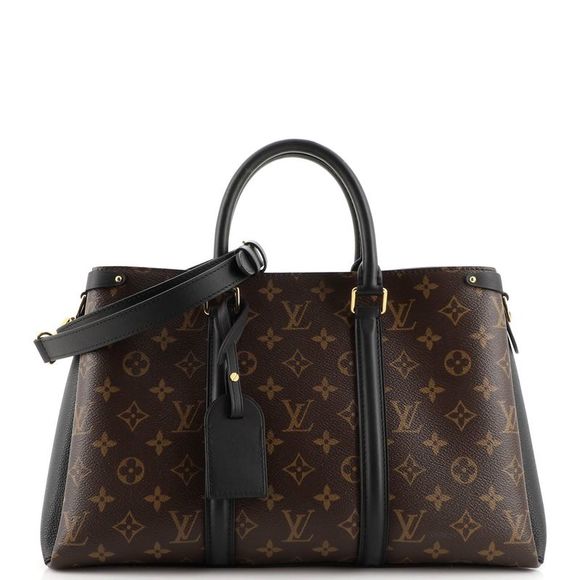 Louis Vuitton | Bags | Louis Vuitton Soufflot Tote Monogram Canvas With ...